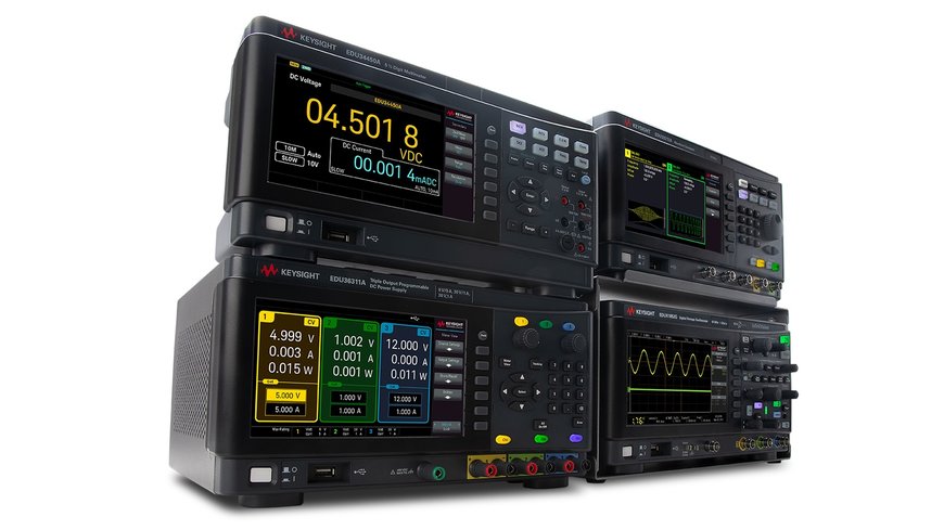 Keysight vereint vier einzigartige Messgeräte über eine einheitliche grafische Oberfläche mit ...